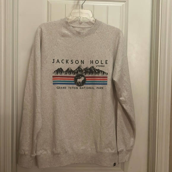 Techstyles | Tops | Nwt Techstyles M Jackson Hole Cowboy Sweatshirt | Poshmark